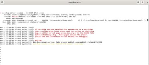 Dhcp Linux Ubuntu Server Failed Computer Fehlermeldung
