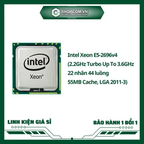 Chip Cpu Intel Xeon E V Ghz Turbo Up To Ghz Nh N Lu Ng Mb Cache Lga