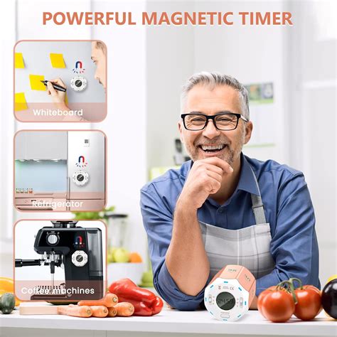 Buy Pomodoro Timer Digital Cube Timer Magnetic Countdown Timer