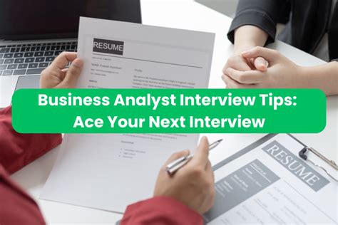 Business Analyst Interview Tips Ace Your Next Interview Arsccom Learning