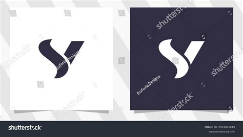 Letter Vs Sv Logo Design Vector Stock Vector Royalty Free 2503881819 Shutterstock