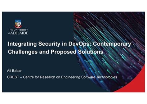 Devsecops Continuous Engineering With Security By Design Challenges And Solutions Ppt