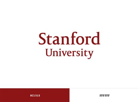 Stanford University Brand Color Codes