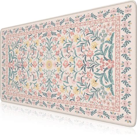 Gaming Mouse Padlarge Non Slip Rubber Base Mousepadkeyboard Mouse Matdesk Pad