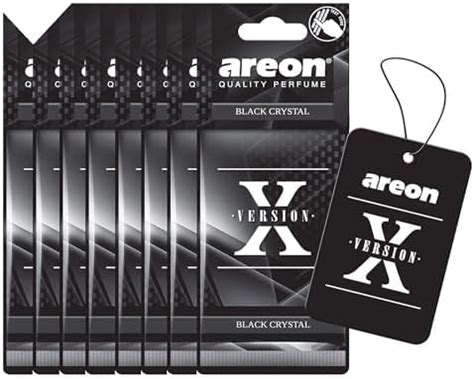 سعر Areon Air Freshener X Version Black Crystal Pack Of 10 فى
