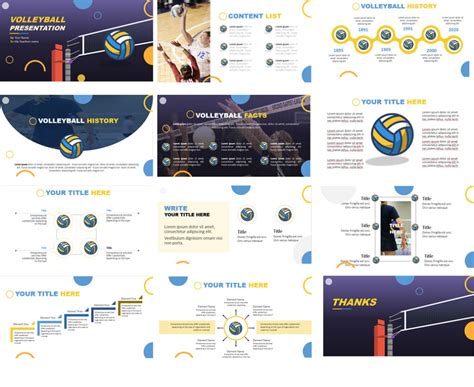 Free Download Volleyball Presentation Powerpoint Templates 2022