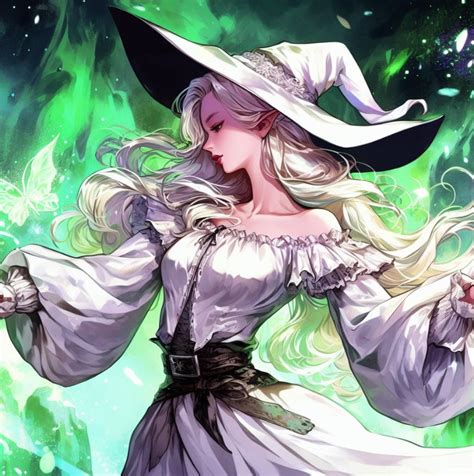 Elf Witch Ai By Karlottarenwa On Deviantart
