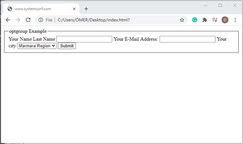 html form tags with examples systemconf