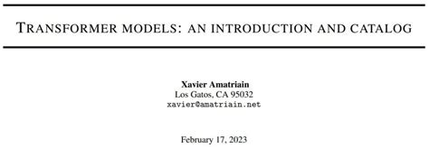 Transformer五年回顾：已被引用38万次 Csdn博客