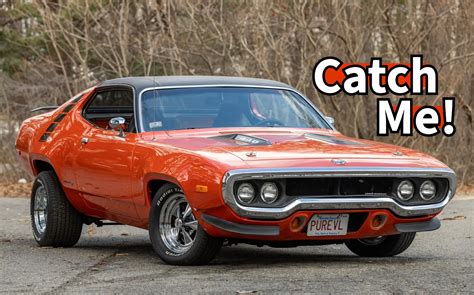Custom 1972 Plymouth Road Runner Ditches Factory 340 Engine For All