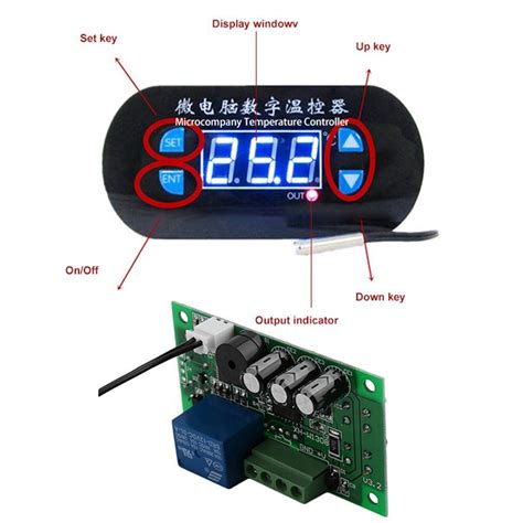 LCD Display AC DC V Digital Thermostat Temperatur Vicedeal