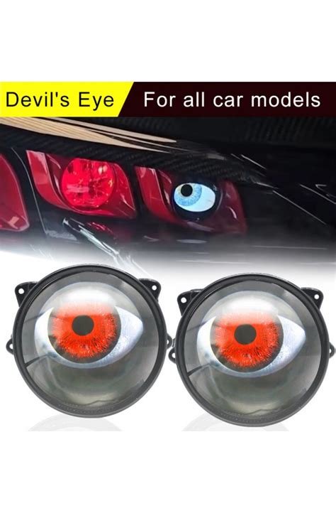 Led Car Motorcycle Dynamic Devil Eyes Lights 12 36v Dynamic Car