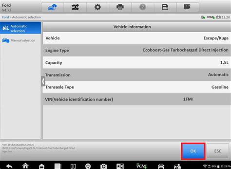 Autel Ultra Configure A Used 2017 Ford Escape Pcm