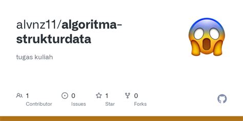 Github Alvnz11algoritma Strukturdata Tugas Kuliah