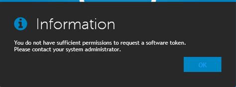 Error “you Do Not Have Sufficient Permissions To Request A Software