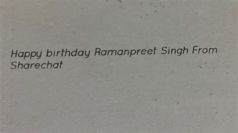 Ramanpreet Singh On Linkedin Thanks Alot Sharechat For The Great Gesture 😍