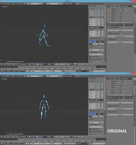 Problem With X Mirror In Pose Mode Animation And Rigging Blender Artists Community