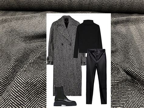 Пальтовая ткань в елочку Fratelli Piacenza Spa артикул 922 82103 Купить Пальтовая ткань в