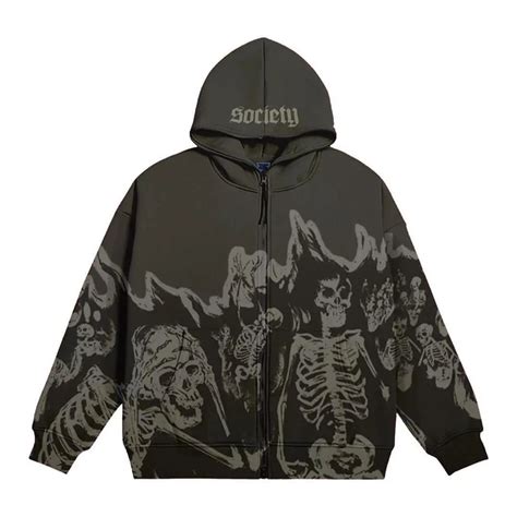Y2k Zip Up Hoodies