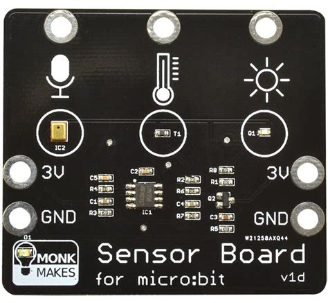 Sensor Kort For Microbit Fybikon Sensor Kort For Microbit Fybikon