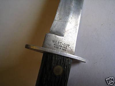 Vintage 1958 West Cut 645 Western Hunting Knife 42605502