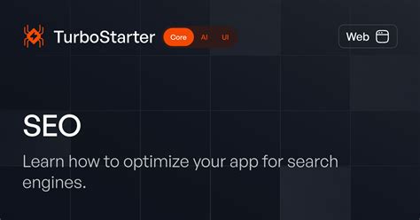 Seo Marketing Web Turbostarter