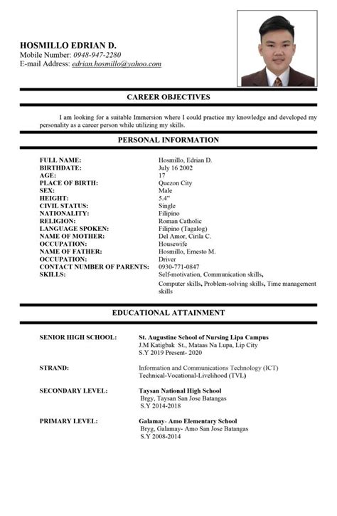 best resume for work immersion download online trendzs resume skills computer skills