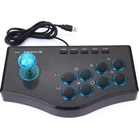 Gui Xulian Gui Xulian Kablolu Oyun Denetleyicisi Oyun Rocker Usb Arcade Joystick Ps3 Bilgisayar Pc