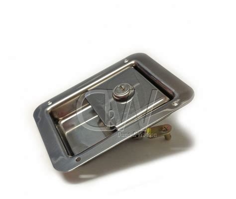 Large Two Fin Paddle Handle Lock Latch X Camper Trailer Caravan Toolbox EBay