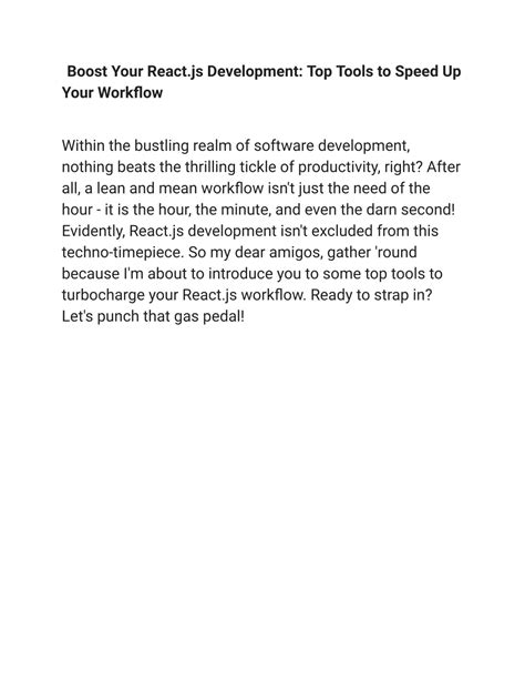 Ppt Title Boost Your React Powerpoint Presentation Free Download