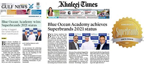 Blue Ocean Academy Becomes The Uaes First Corporate Training