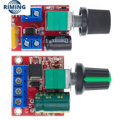 Mini Dc Dc 4 5v 35v 5a 90w Pwm Dc Motor Speed Controller Module Speed Regulator Control Adjust