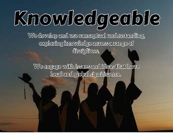 10 IB Learner Profile Attributes Inspiration Photographs Easy To Read