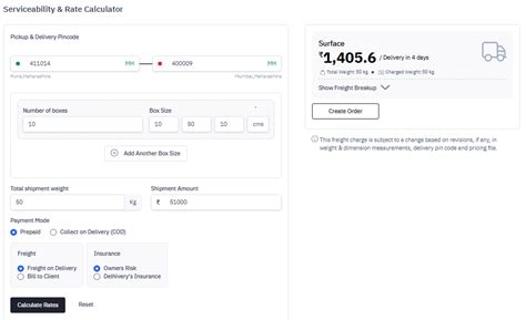 B2b Serviceability And Rate Calculator