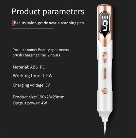 Нова лазерна плазмена писалка за премахване на етикети на кожата Лунички Черни точки Папиломи