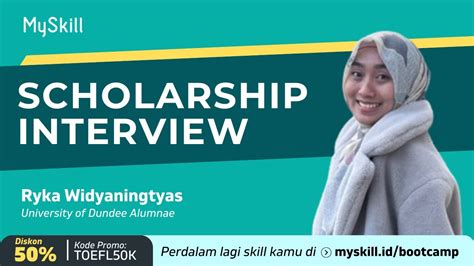 Short Class Scholarship Interview Preparation Myskill Youtube