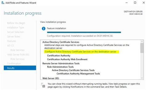 How To Install And Configure Active Directory Certificate Services 2016 Part 1 Nedims It Corner