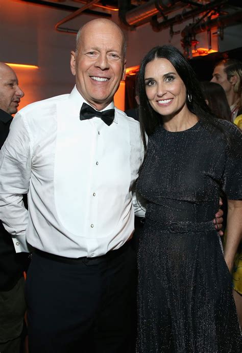 Demi Moore Captures Emotional Moment With Bruce Willis And