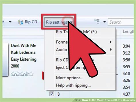 How To Rip Music From A CD To A Computer Steps With Pictures