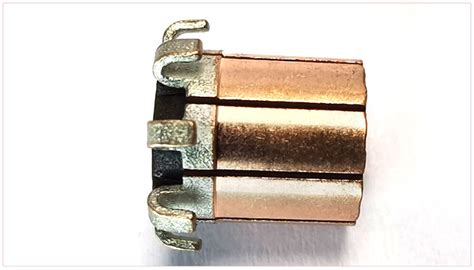 Automotive Motor Commutator Hook Type Commutator For Window Motor 4 8 8 10 3mm Ningbo Haishu