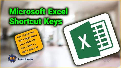 Microsoft Excel Shortcuts Alt Shift Ctr Space F1f2 F12 Ctrl Shift