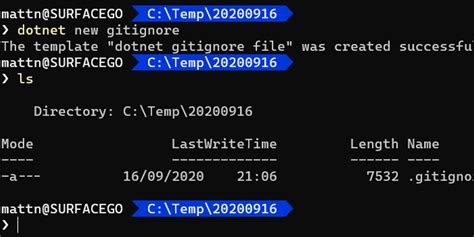 Creating A Gitignore File Using The NET Core SDK DEV Community