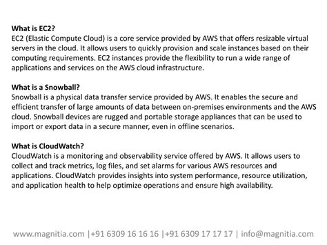 Ppt Top 20 Aws Interview Questions And Answers In 2023 Powerpoint Presentation Id12352278
