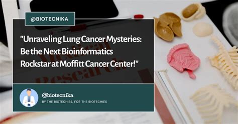 Applied Bioinformatics Research Scientist At Moffitt Cancer Center