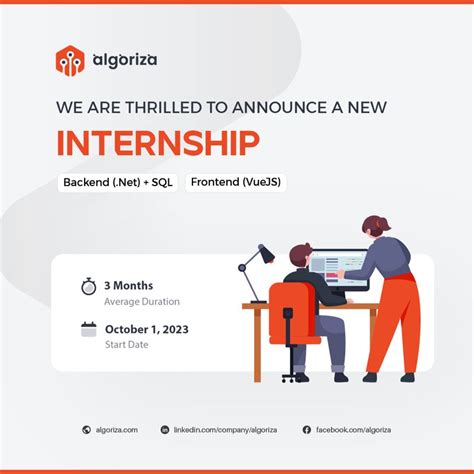 We Are Thrilled To Announce A New Internship You Can Find The Details