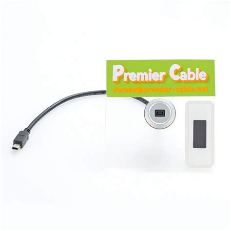 China Round Usb Mini B Panel Mount Cable Manufacturers Suppliers