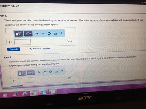 Solved Telephone Signals Are Often Transmitted Over Long