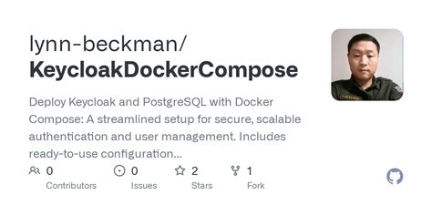 Keycloakdockercompose Docker Compose Yml At Main · Lynn Beckman Keycloakdockercompose · Github