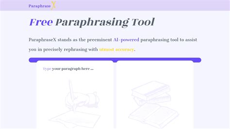 Paraphrasex Ai Paraphrasing Tool Chatableapps Ai Tools Directory