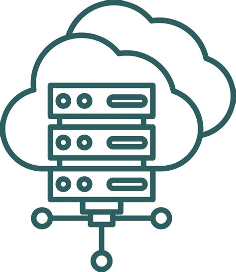 Cloud Computing Line Gradient Icon 39419656 Vector Art At Vecteezy